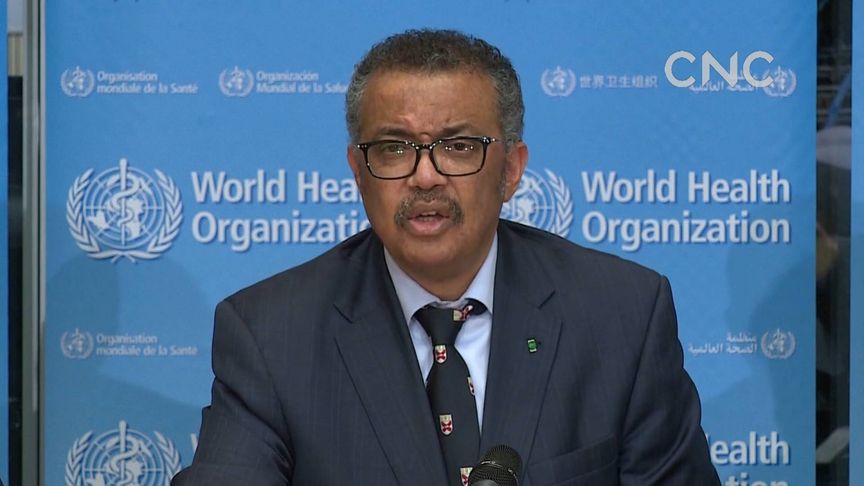 世卫组织称暂无数据显示新冠病毒在中国以外持续本地传播