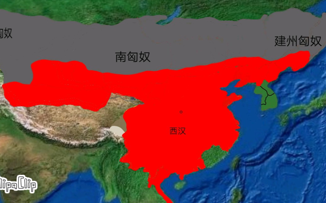 你从未见过的汉朝疆域版图变化,还不快来看?