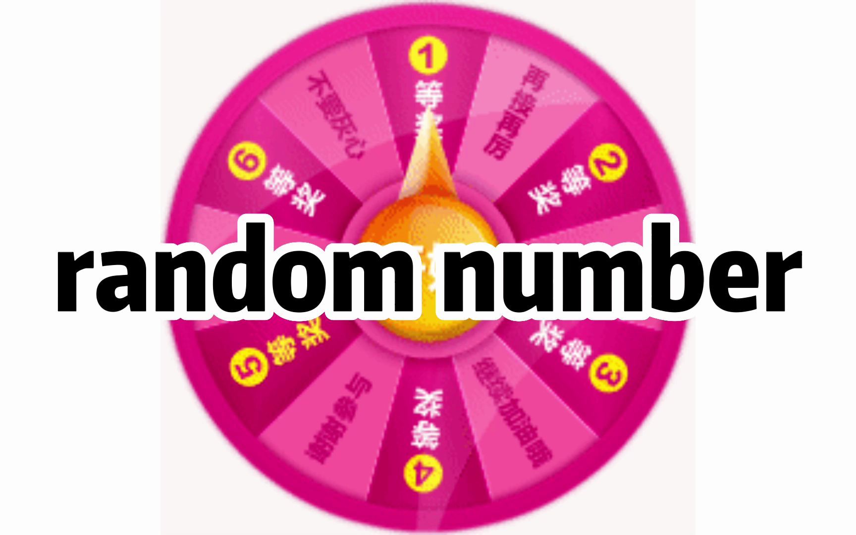 每天吃掉一个编程单词——random