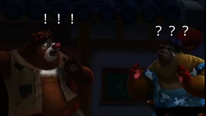 熊出没里的搞笑瞬间,搞笑时刻笑不停 #熊出没