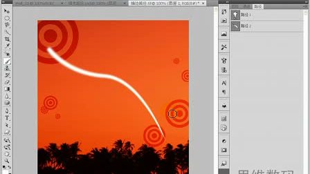中文版Photoshop CS4完全自学教程2.基础讲解视频7矢量绘画3.填充与...