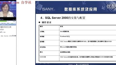 重庆大学 数据库系统及应用 113讲 第20讲 视频教程