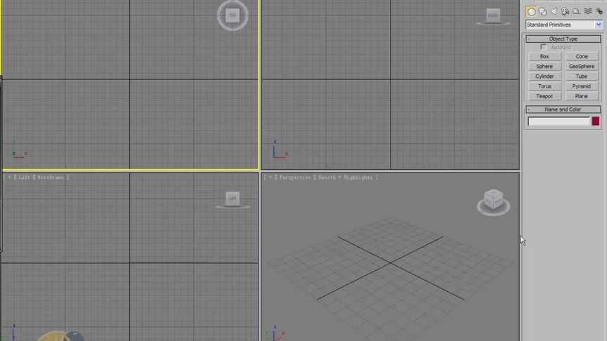 3dmax效果图 基础教程 002:视图操作的快捷键、max自定义的设置