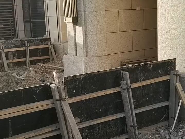别墅改造扩建浇筑地基混泥土楼梯楼板