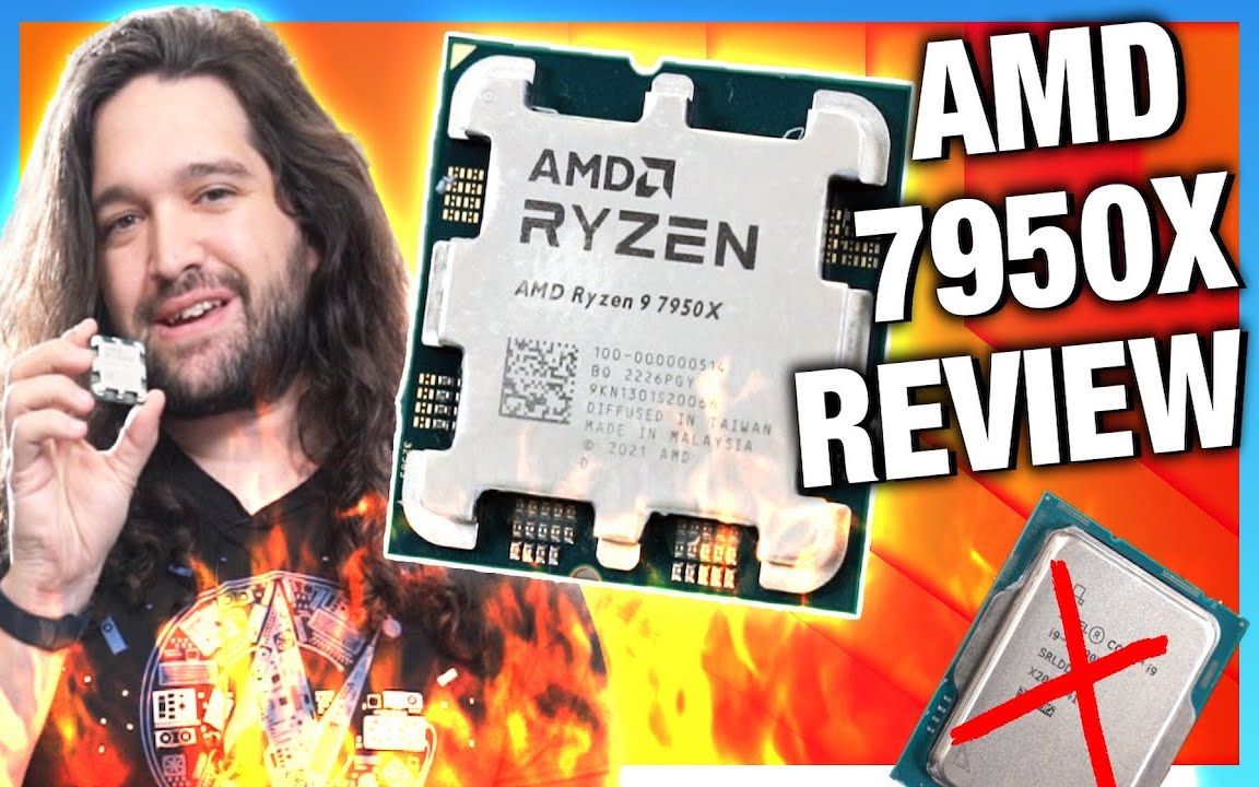 95度现在是常态了: AMD 锐龙9 7950X CPU评测及跑分【Gamers ...