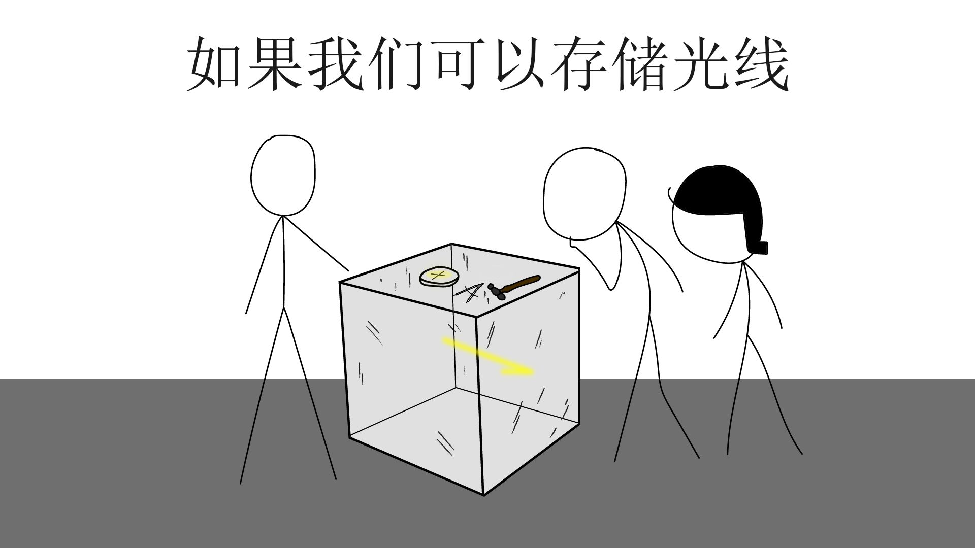 如果我们可以存储光 | 以光的形式来存储光 | 光子的波粒二象性