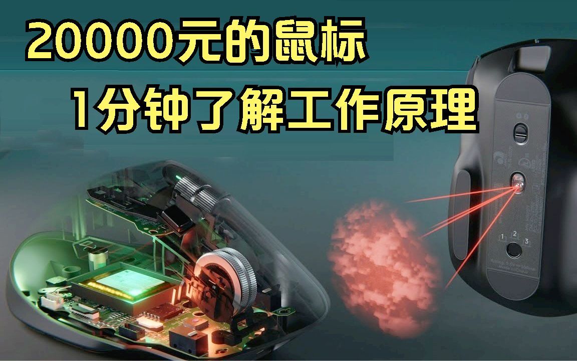 20000元鼠标的工作原理!