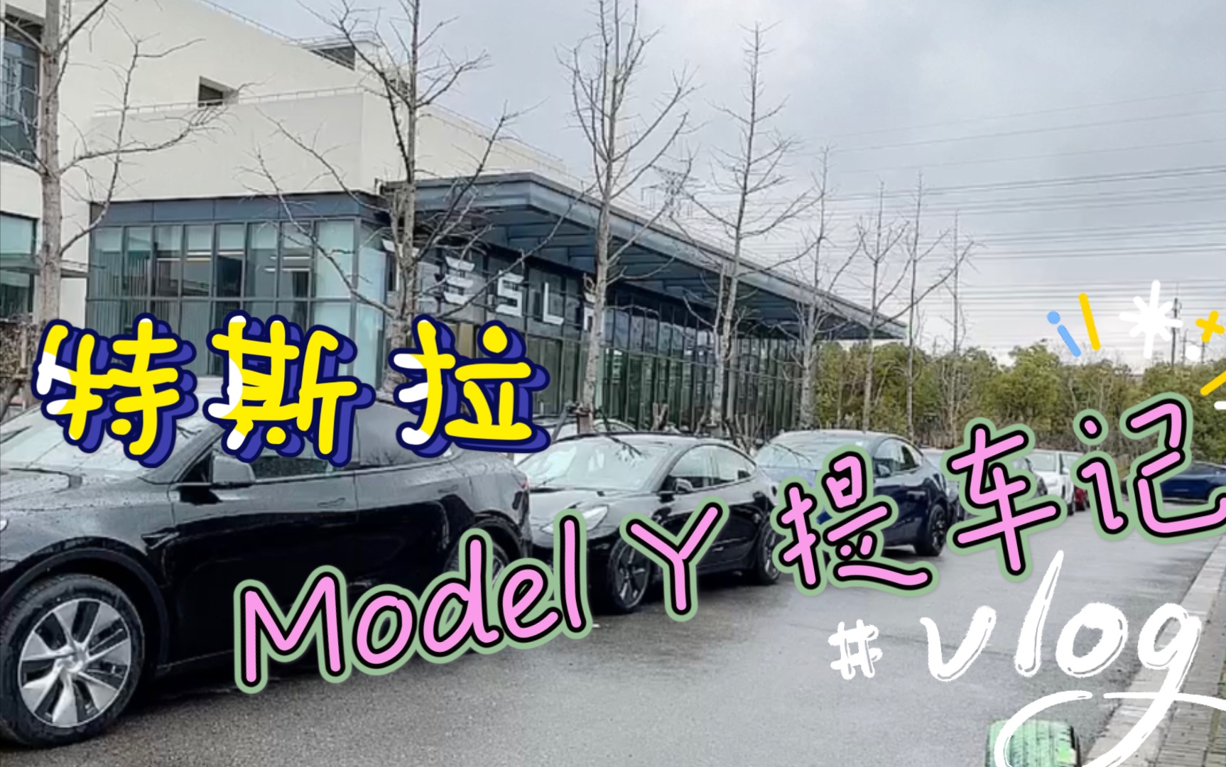 特斯拉 Model Y 提车记|苦等两个月!黑武士终于可以提车啦!