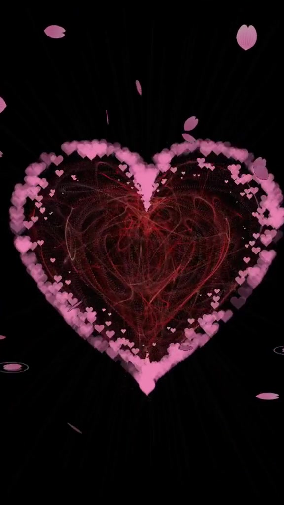 浪漫爱心樱花雨特效程序员的浪漫#程序员