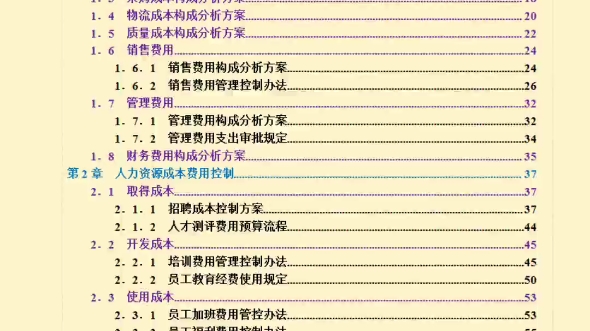 企业成本费用精细化管理