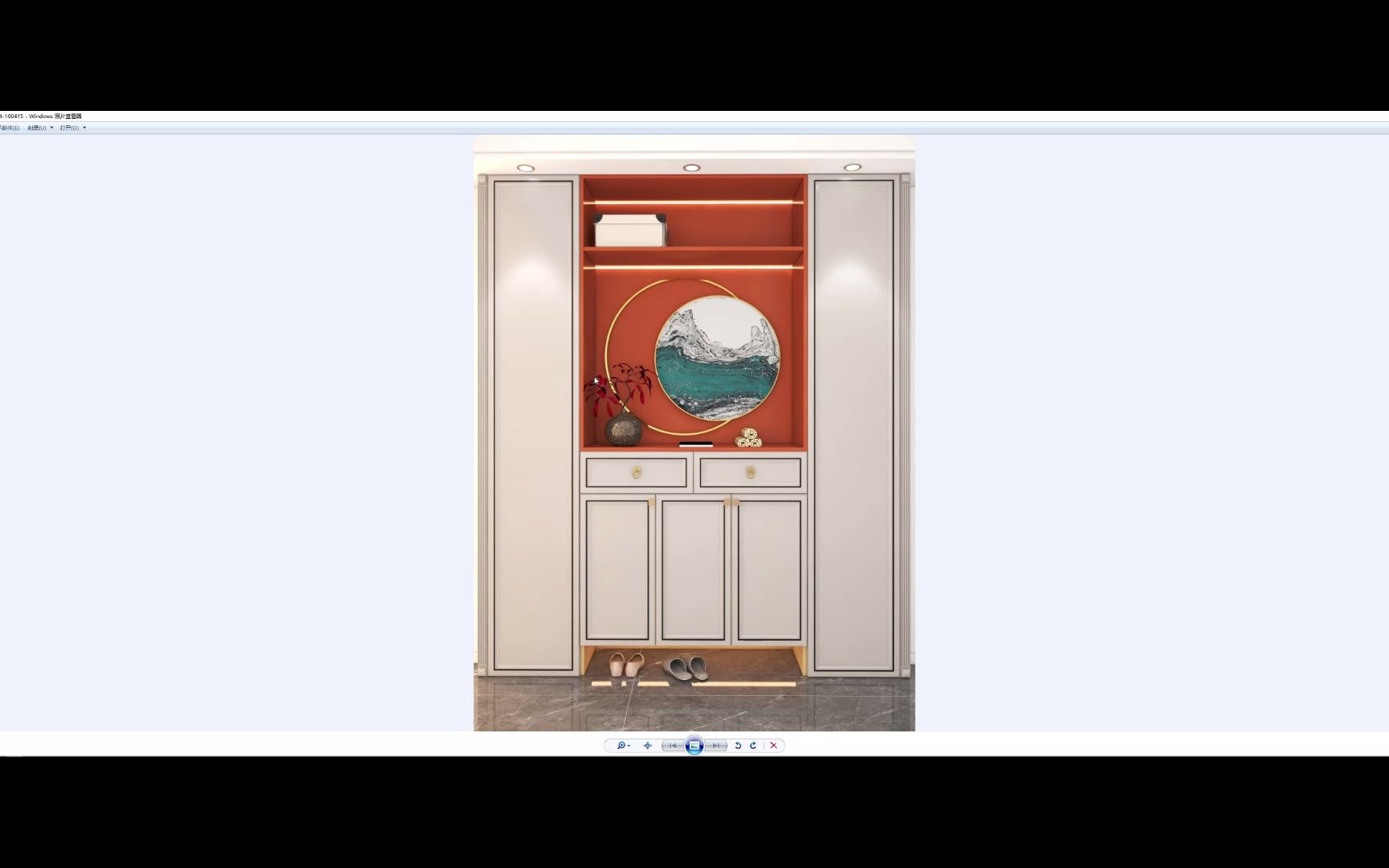 酷家乐 新中式鞋柜绘制教程分享