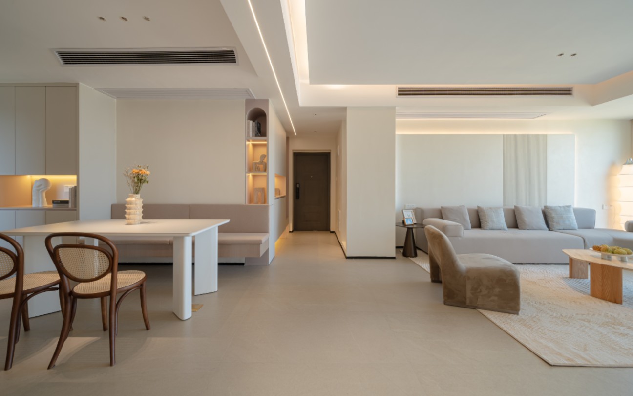 room tour一镜到底,实景拍摄125㎡三居室家装毕业照