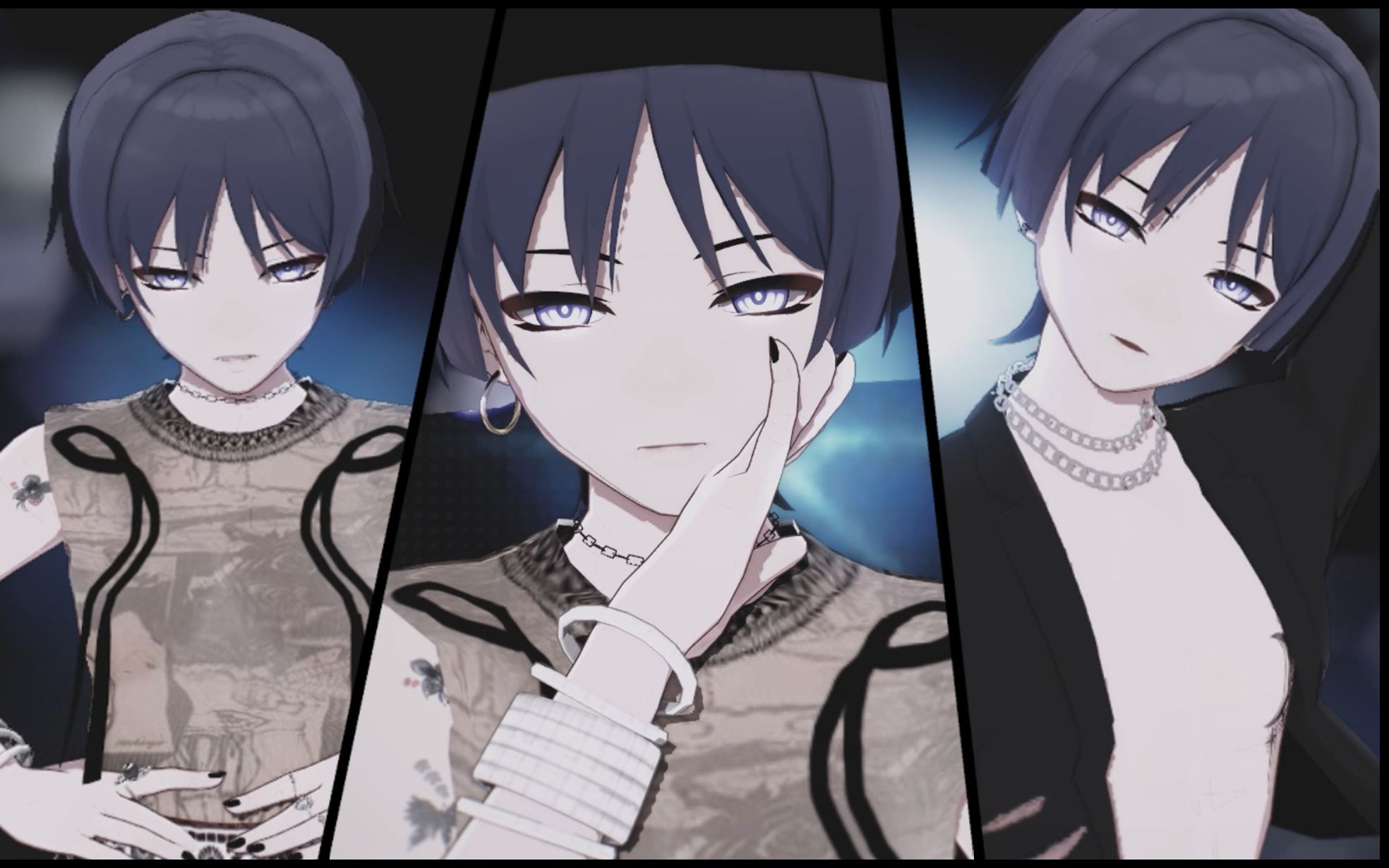 【原神MMD||散兵】“屏住呼吸,深潜于爱河”【改模配布||TEN(李永钦)...