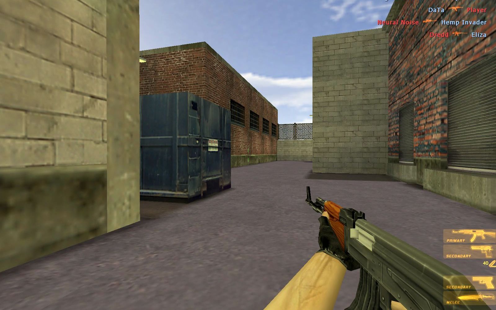 [cs1.6] 变态机器人死斗服练AK47