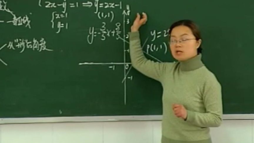 义务教育,八年级数学,一次函数与二元一次方程的关系,第五课时