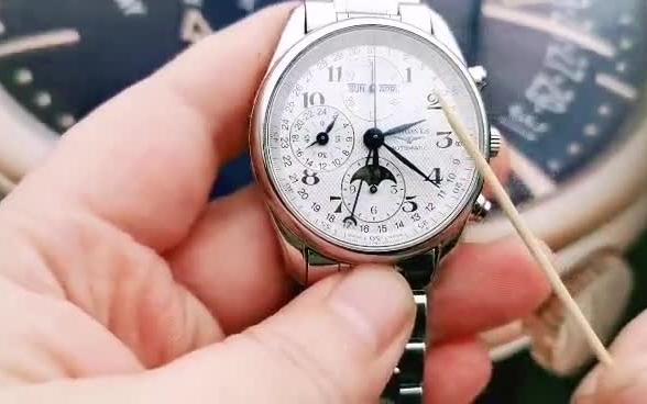 浪琴八针月相计时功能讲解如何使用#手表