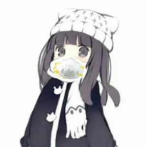 戴猫耳帽的口罩玩家 