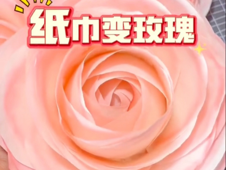 史上最简单的玫瑰花制作方法