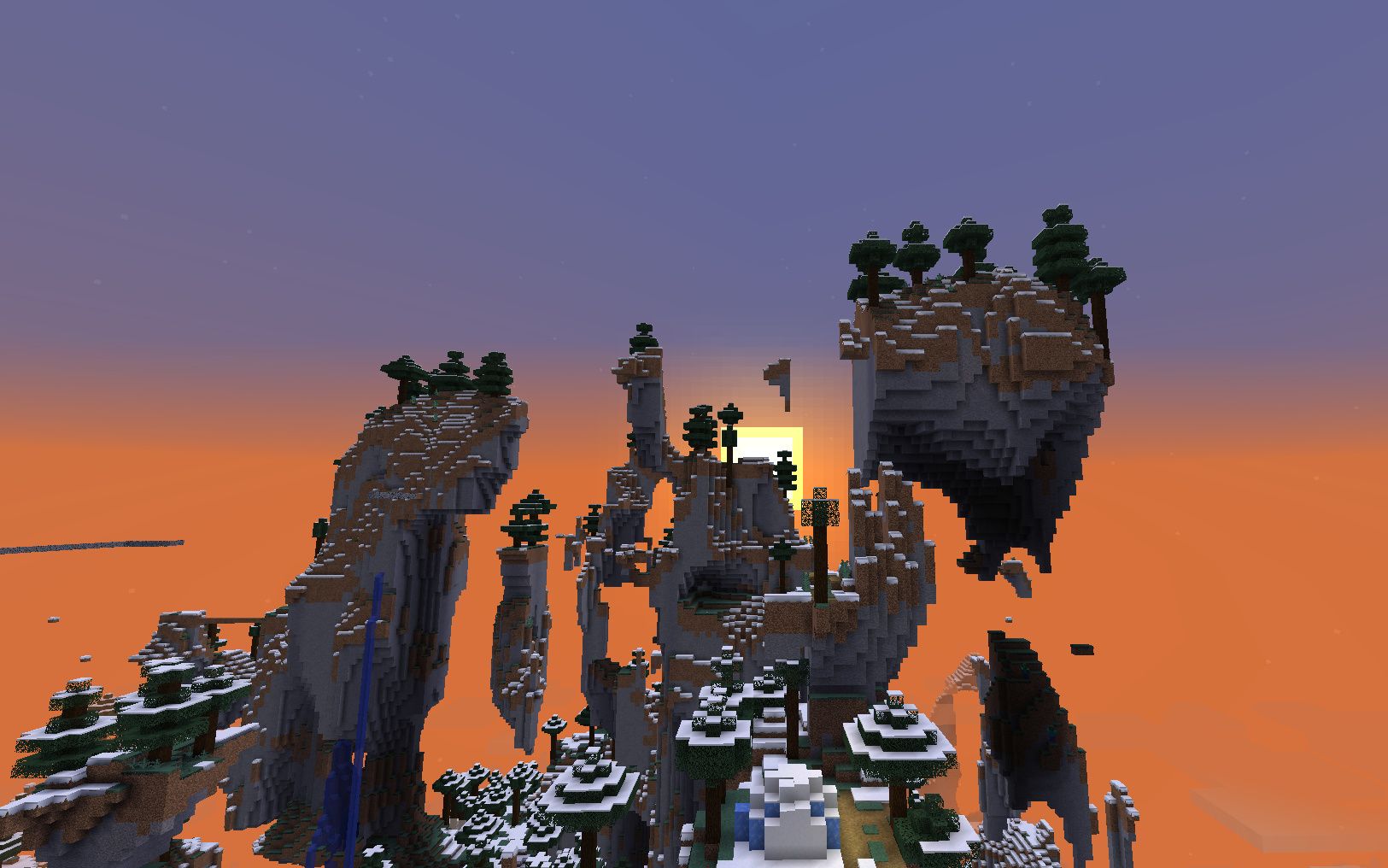 【我的世界:旅行者】#1 一出生就来到了一个奇特地形