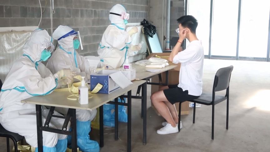 核酸检测是怎么个流程? 小伙全程有点懵 你做核酸检测了吗?