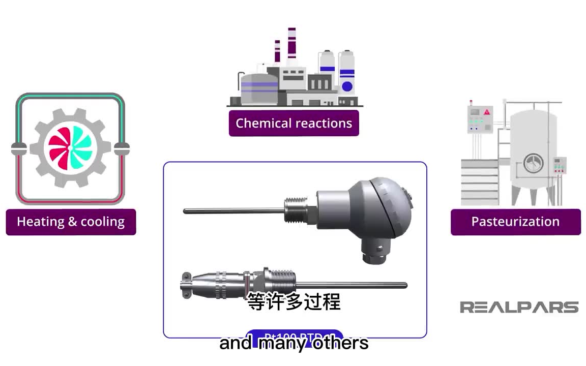 Pt100 电阻温度传感器