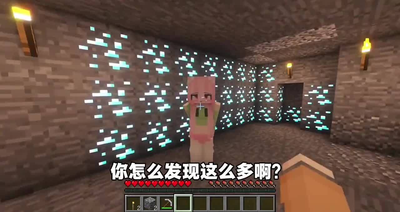 我的世界:开创造得来的不是真本事#Minecraft动画