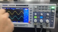 青岛汉泰示波器DSO5202BM李沙育测试