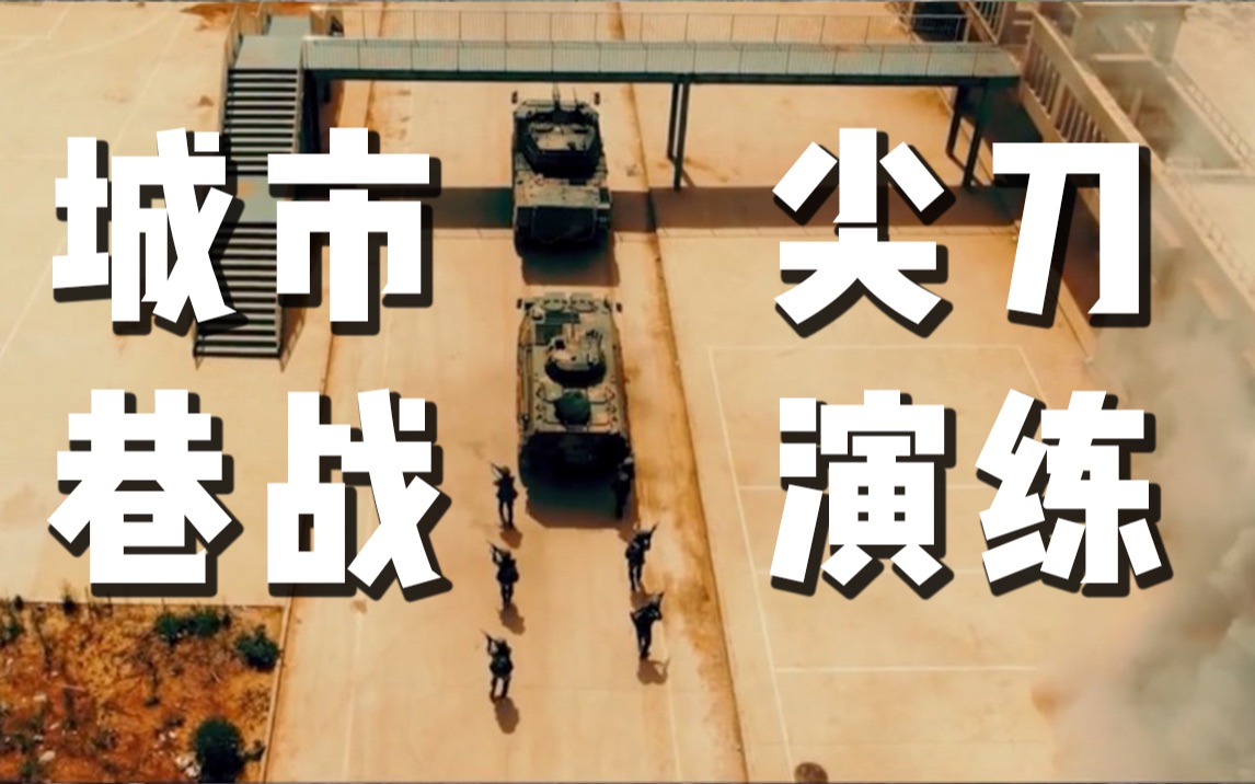 大片既视感!直击城市巷战演练