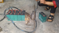 电动车旧电瓶竟然可以当电焊机用;你知道吗?修车师傅教你制作