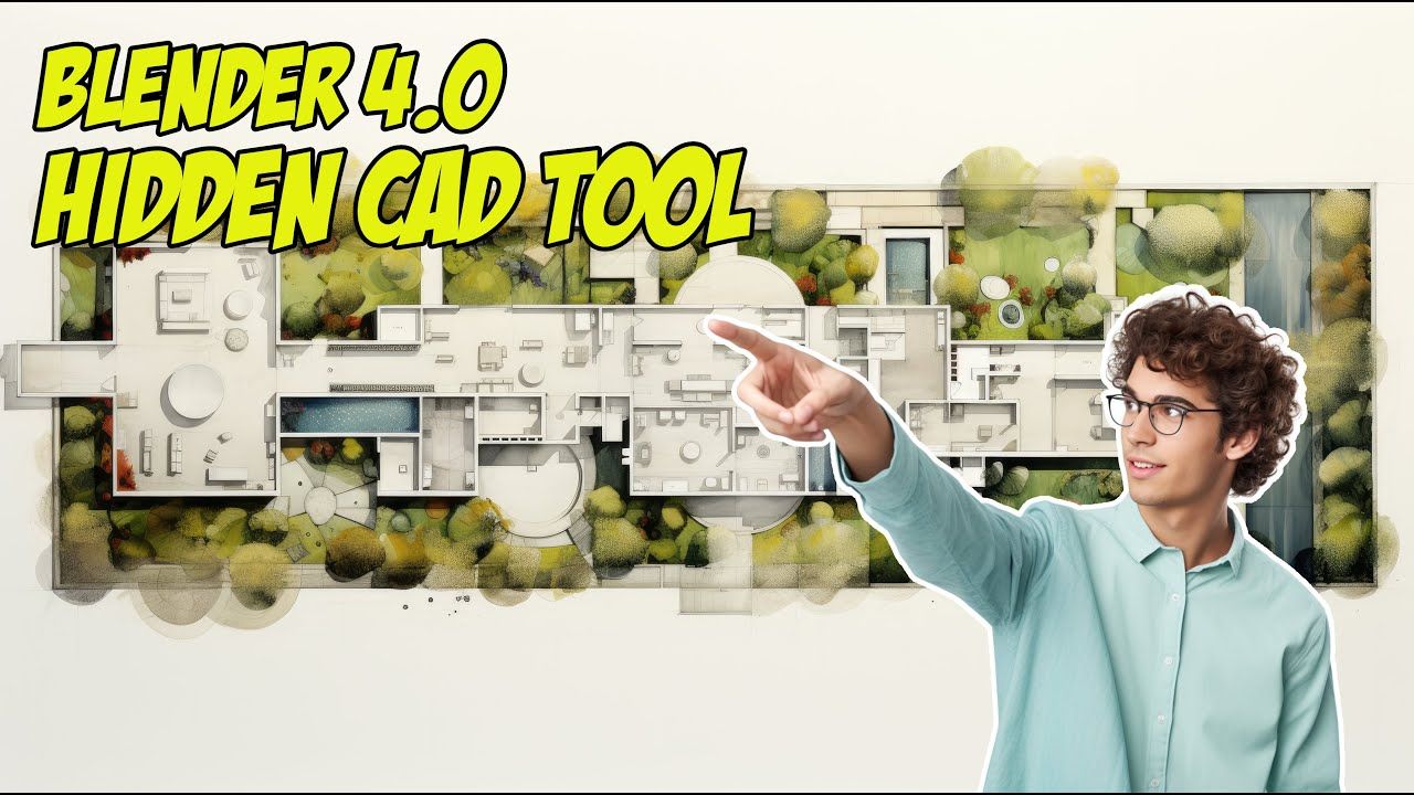 Blender 4.0:隐藏的 CAD 工具 | 建筑可视化 | blender3darchitect