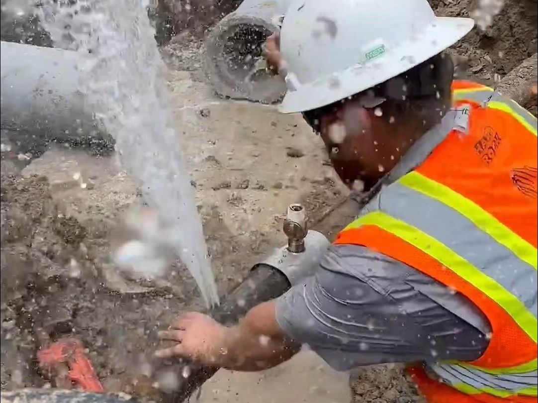 国外高压水管维修