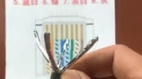 七类水晶头接法!