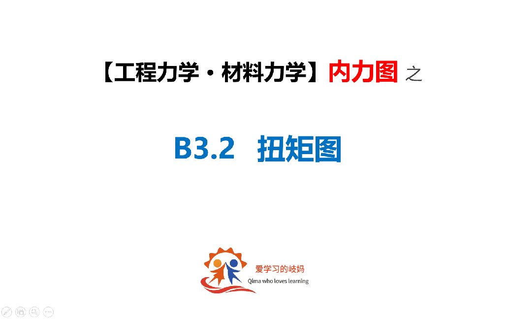 三次课教会画【工程力学·材料力学】内力图——扭矩图
