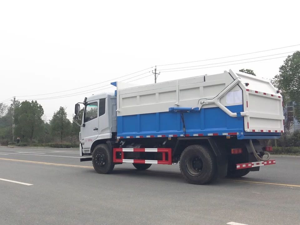 翼展压缩式对接垃圾车价格