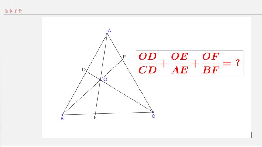 初中数学竞赛题,平行线段的比例关系,现在的初中生很陌生!