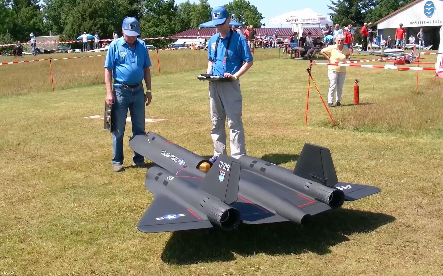 SR-71黑鸟侦察机 航模