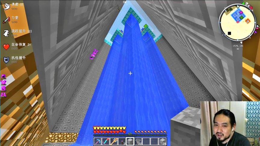 我的世界新生代幸运方块58 铺满300个漏斗,风水动了刷不出墨鱼了