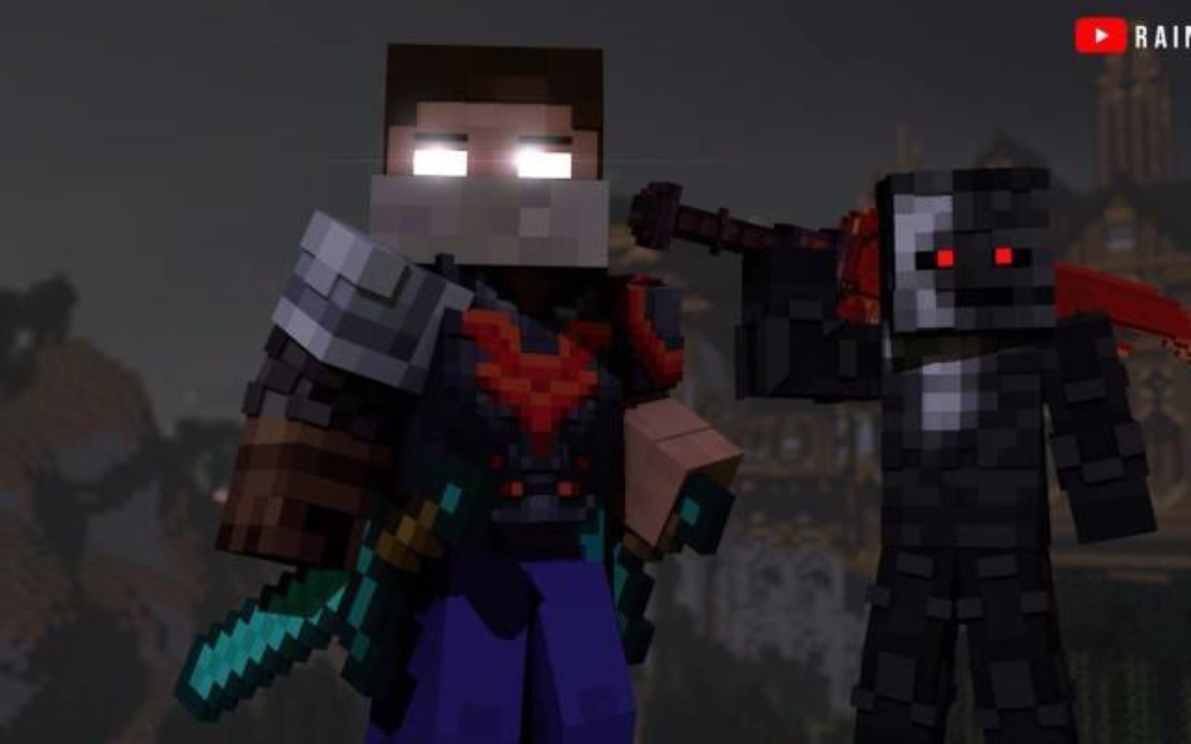 我的世界‘破碎大电影’’第一季:Herobrine的复仇_哔哩哔哩bilibili_...