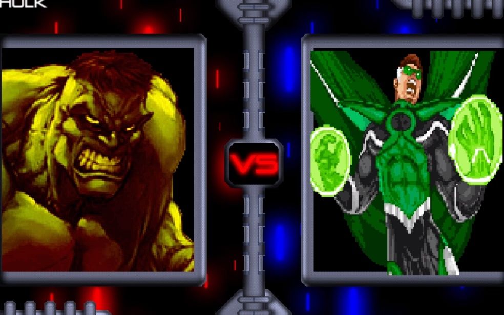 绿巨人VS视差魔_Mugen热门视频