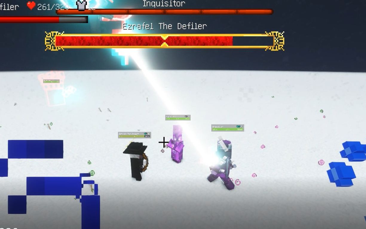 Minecraft (我的世界):使徒大溃败 三英战吕布 !(魔法师+检察官+灵魂...