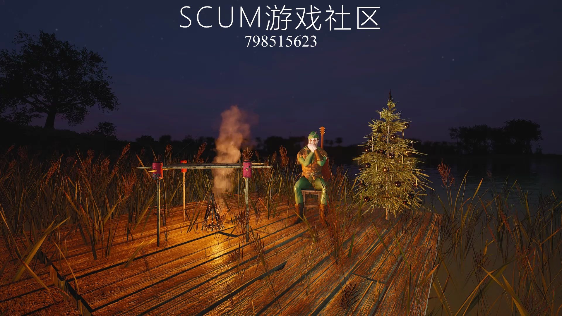 SCUM-青鸟口琴吹奏