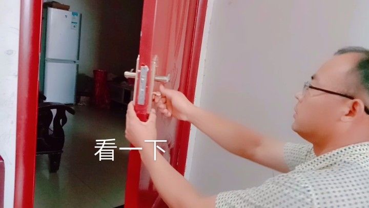 室内门修锁,换锁全程直播