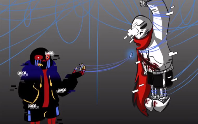 【Undertale】噢!尴尬!(Error&Geno&Sans)