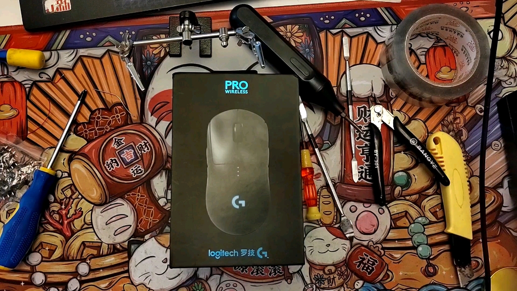 罗技Pro鼠标换微动,罗技gpw换微动。黑曼巴微动。地址湖南长沙,可寄...