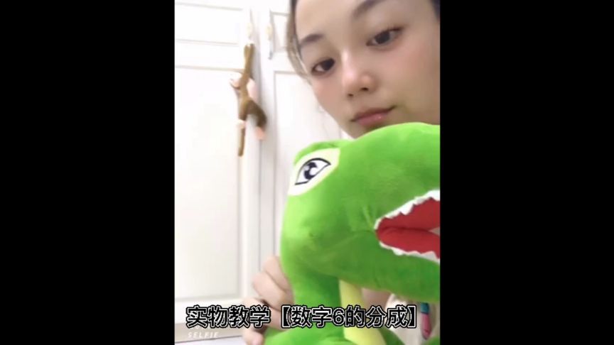 实物教学【数字6的分成】