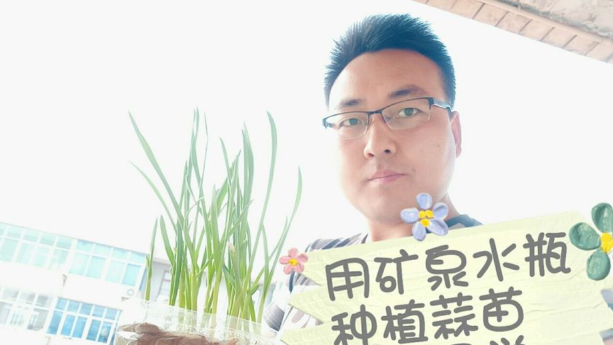 蔬菜成长日记:如何用矿泉水瓶种植蒜苗?简单易学,过程很有趣