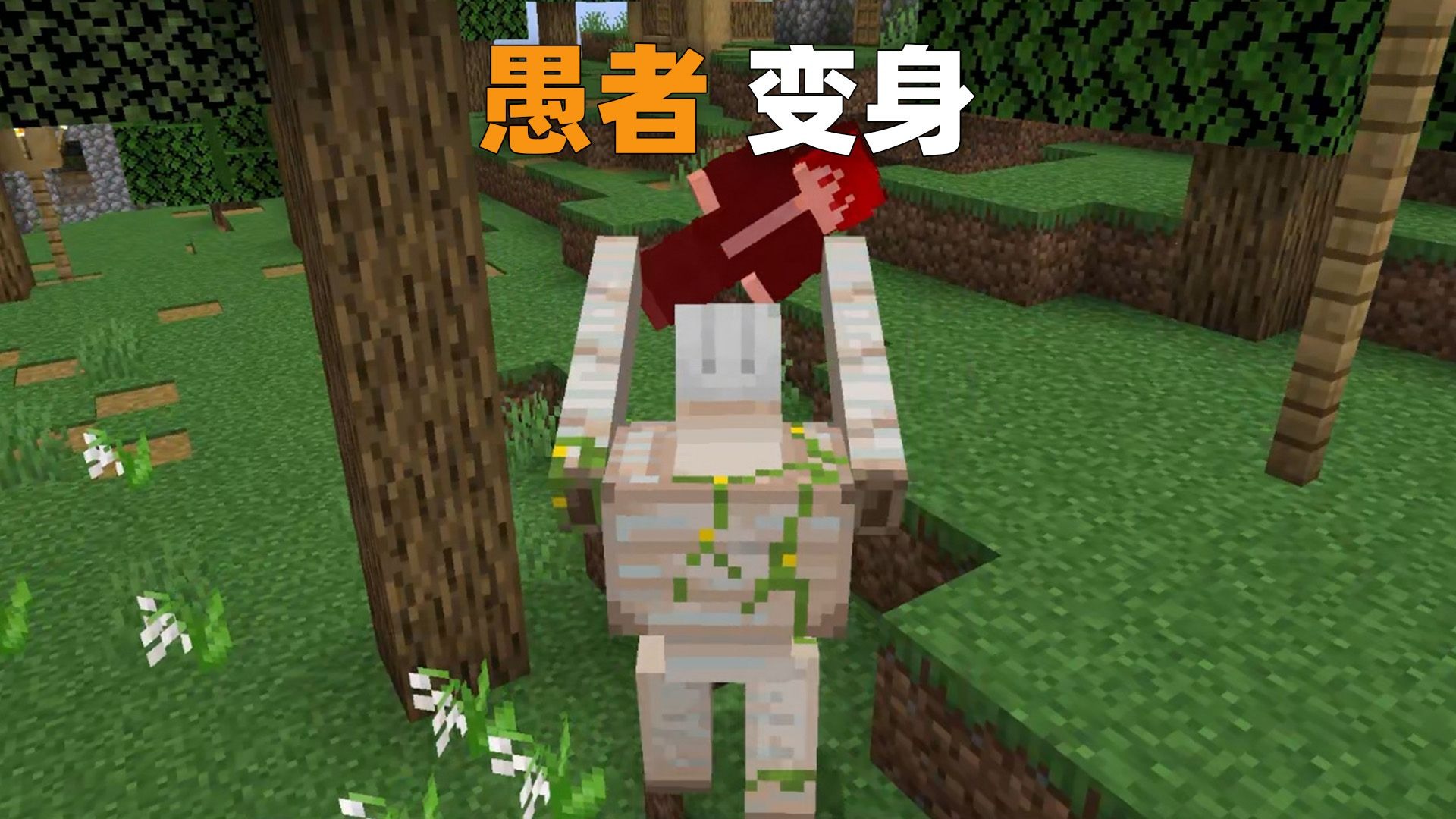 MC愚者:当你可以变成任何生物!如何生存?_游戏热门视频