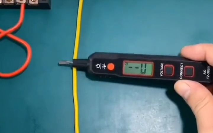 德力西电气测电笔智能数显电压测通断多功能测电笔