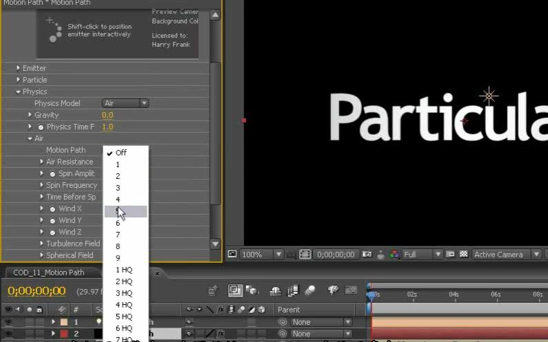 【AE插件】AK大神 Trapcode Particular经典入门教程(中文字幕)(~臭蛋...