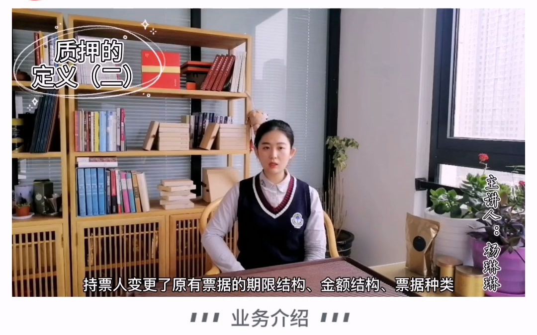 质押的定义(二)